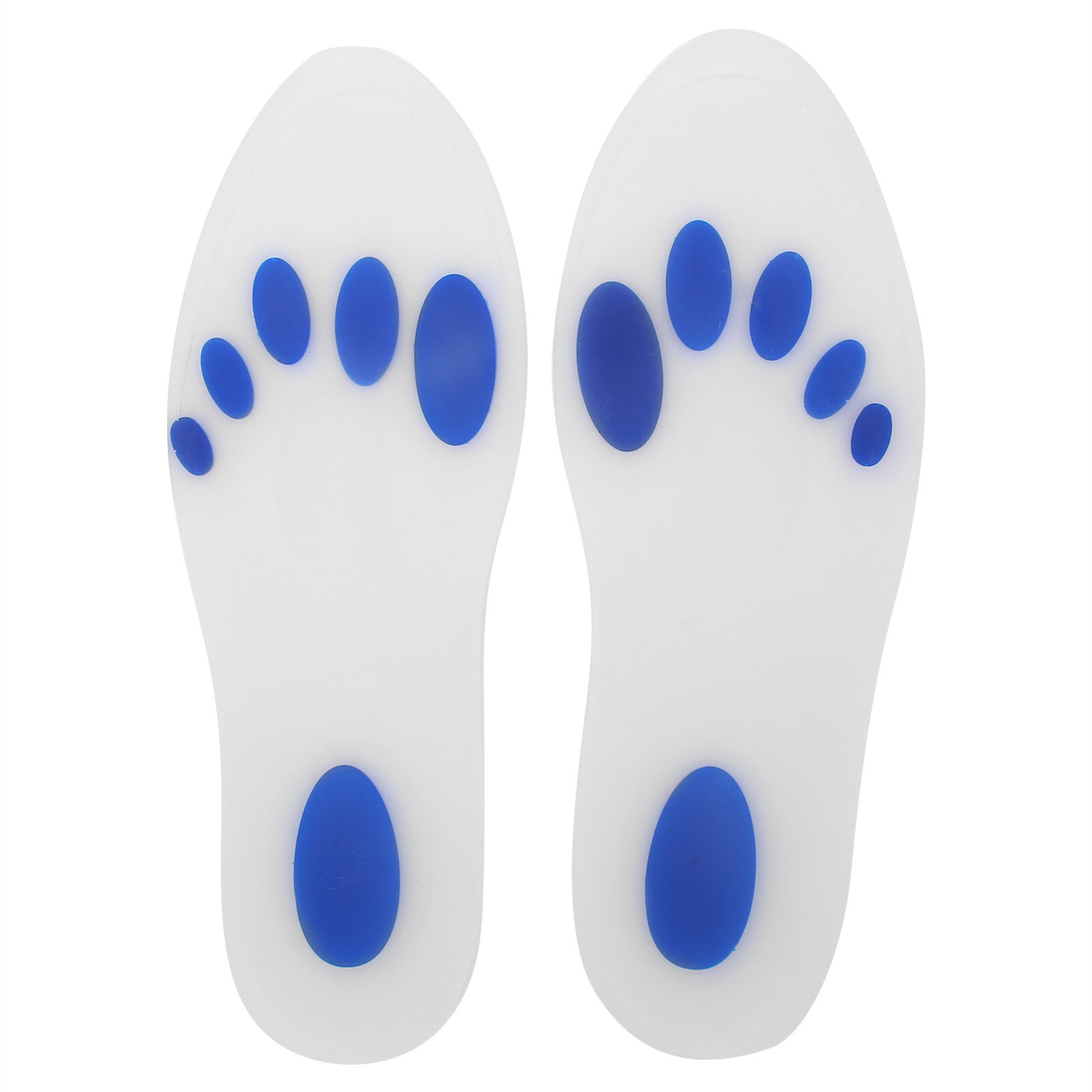 Силиконовая стелька, амортизирующая подушечка для беговой обуви, летняя эластичная вставка для обуви, подушкаM (43-44)