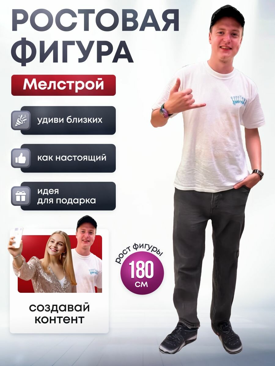 Ростовая фигура Мелстрой (Mellstroy)