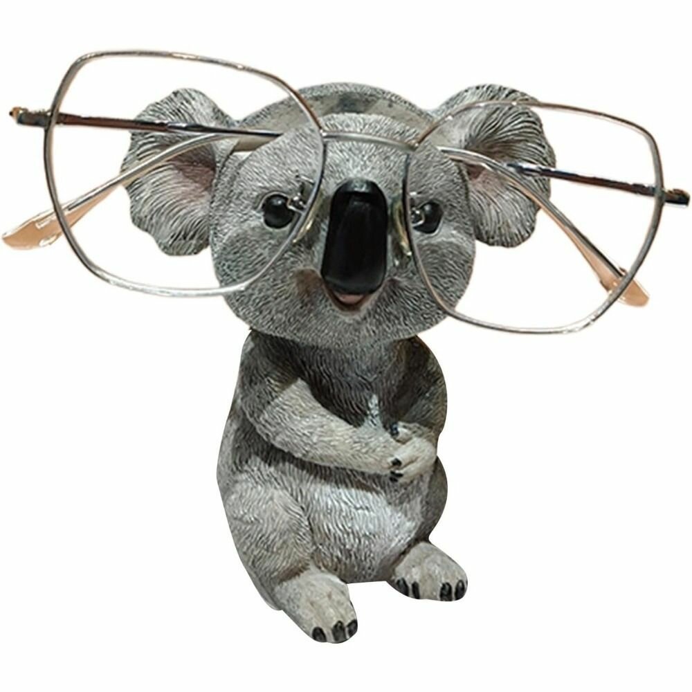 Держатель для очков Koala, декор столешницы из смолы, идеально подходит для оформления домашнего офиса