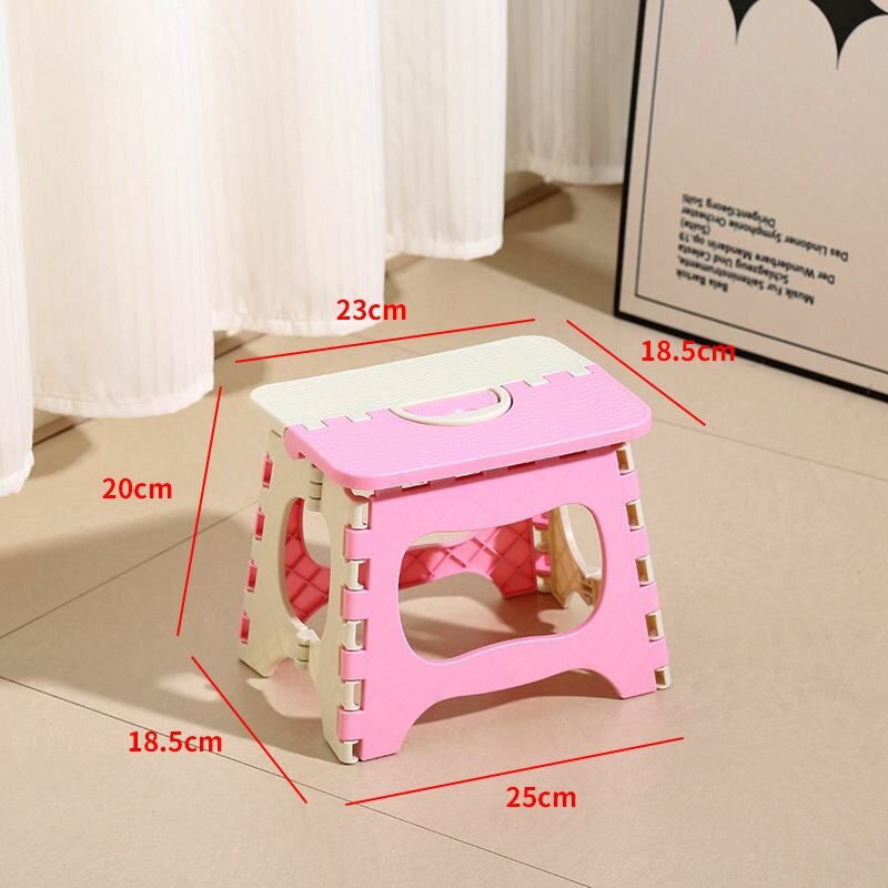 Скамья, каркас и сиденье из пластика, цвет темно-розовый Z735, 26x20x20 см