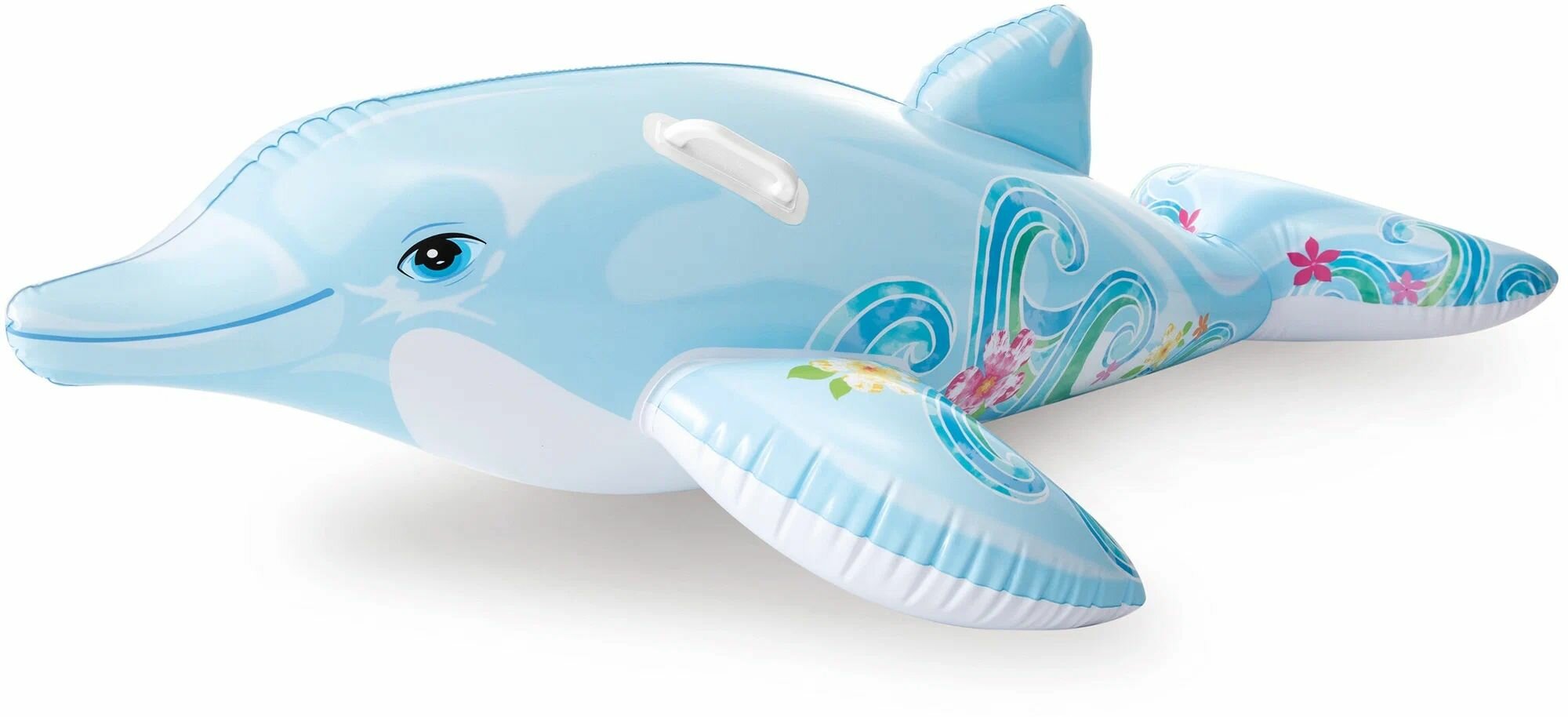 Игрушка надувная для плавания INTEX Дельфин голубой, 175х66 см, 58535NP