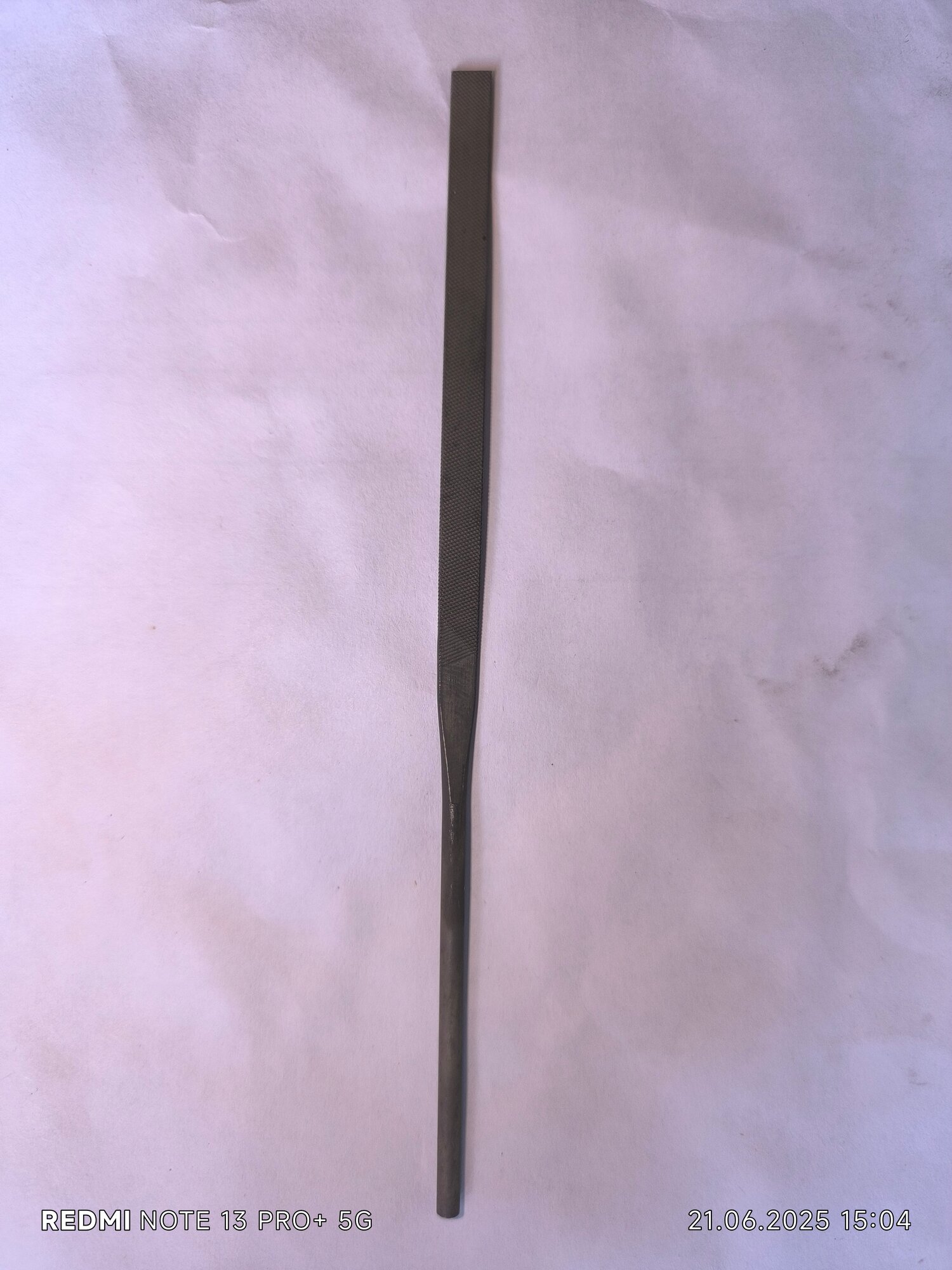 Надфиль плоский тупоносый 5х2х155 мм. Номер насечки 00. Рабочая длина 80мм. Луганский инструментальный завод 4 шт.