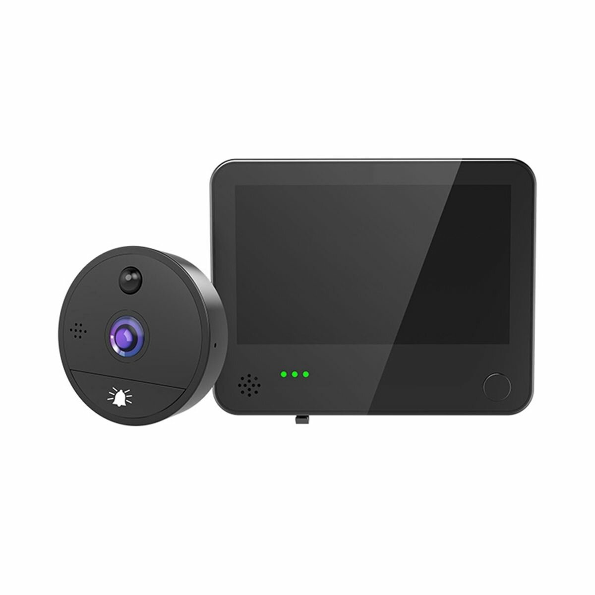 Tuya Smart Peephole Camera WiFi Video Doorbell 4.3 Inch 160 Видеонаблюдение Home Remote Wireless Intercom Type