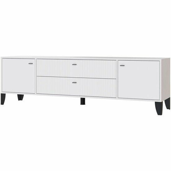 Тумба под телевизор Тэкс Парус-10, Белый, Белый снег