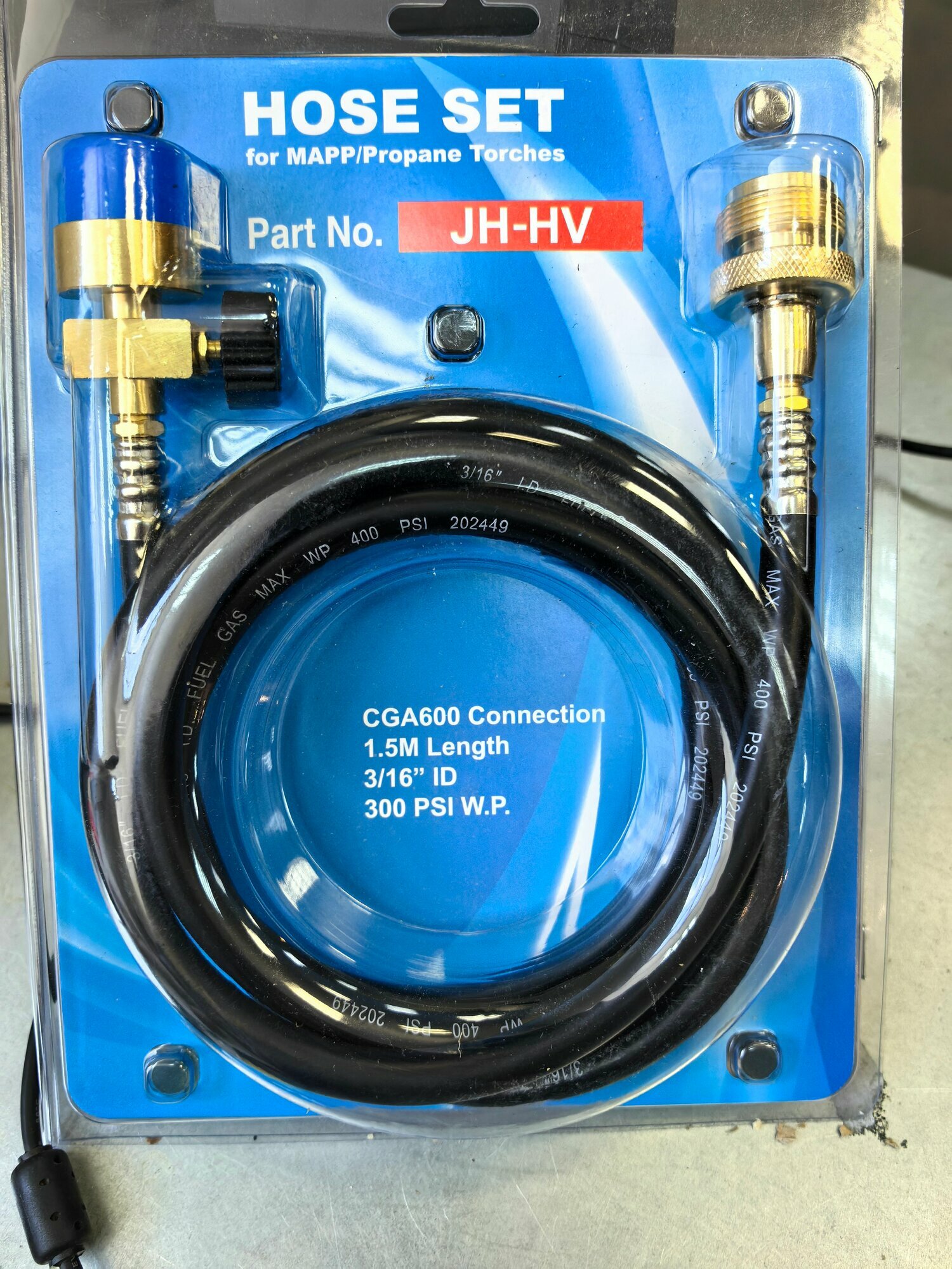 Шланг для горелки JH-HV (1,5 м.)