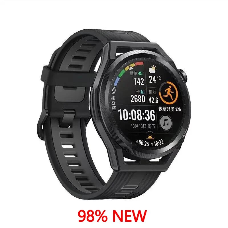 Huawei Watch GT Runner, черные смарт-часы