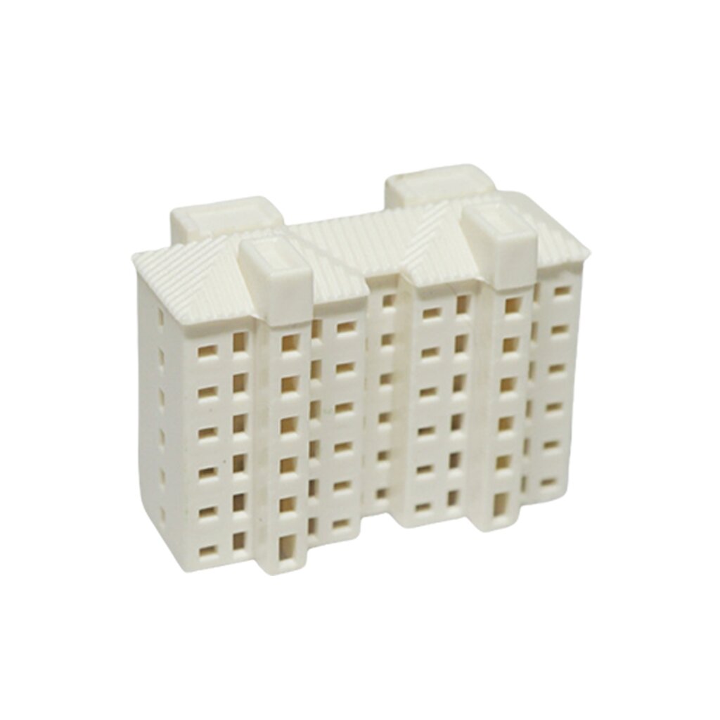 Неокрашенные жилые диорамы Модель здания 1/8001 / 500 в масштабе Реалистичная архитектурная миниатюра для дисплеев ремесел