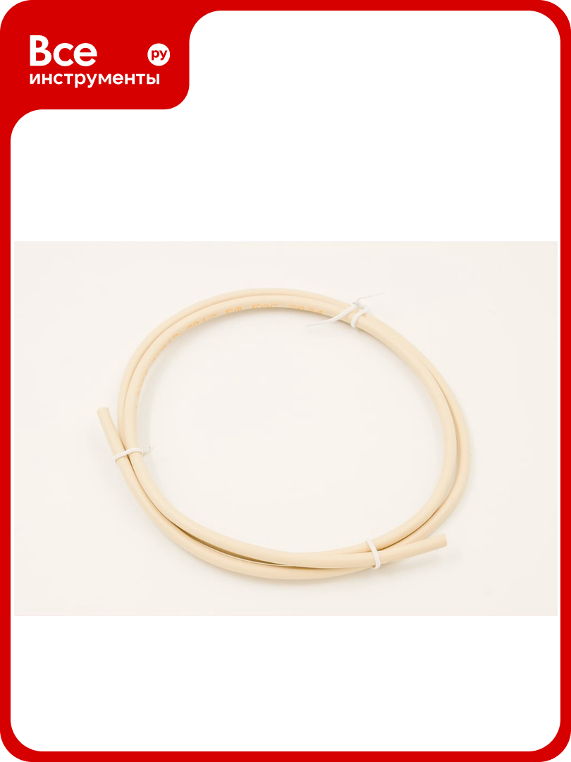 Провод установочный гибкий OVK TOOLS ПуГВнг(А)-LS 1x6 БЛ 1 метр ПуГВнг(А)-x6-БЛ-1М