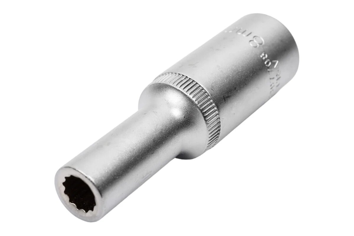 Головка глубокая Forsage F-5497708 8 мм, посадка 1/2", 12-гранная