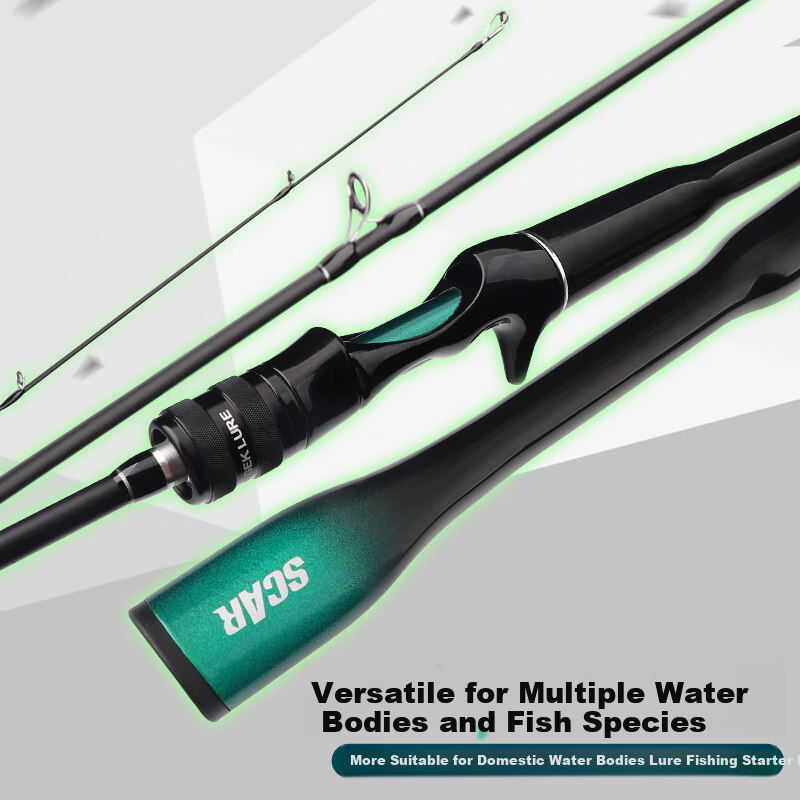 TAIGEK Sports Edition Spinning Rod Universal ML Adjustable Father's Day Gift Beginner Casting Rod Sea Fishing Rod 2.13m Gun Handle Single Rod