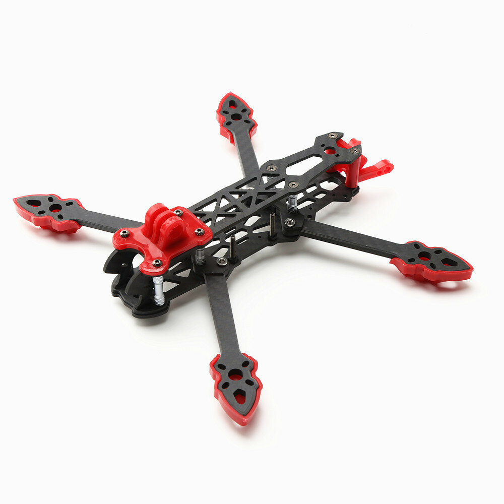 Карбоновая рама для FPV квадрокоптера MyPads Mark 4 5дюймов F3/ F4/ F7/ H743 из углеродного волокна 225мм