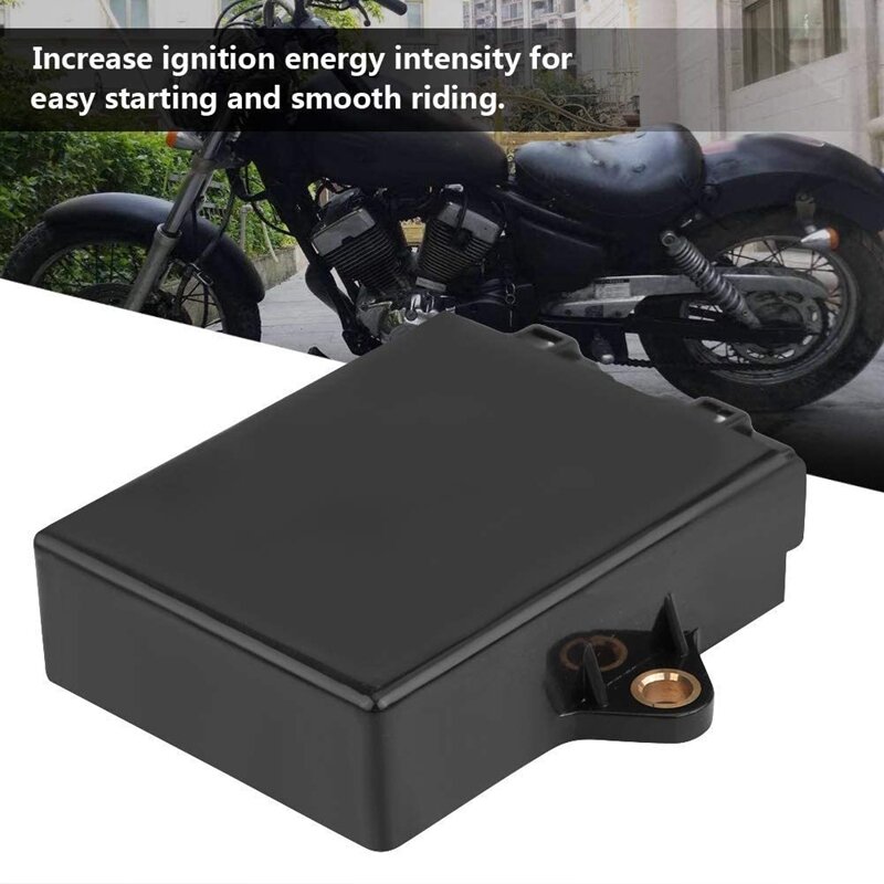 Блок управления зажиганием мотоцикла MyPads совместим с Virago 250 Xv250 V-Star 250Cc 1995-2007, черный