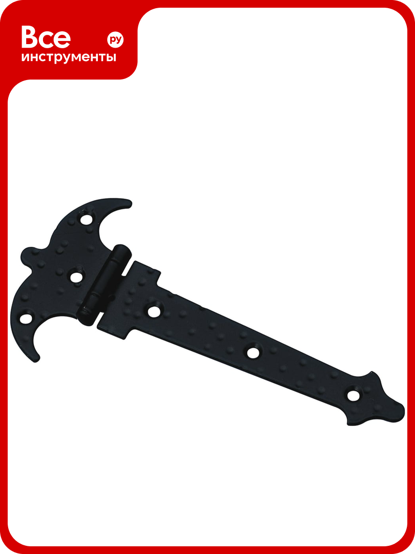 Накладная петля-стрела Amig черная 551-90х1,5