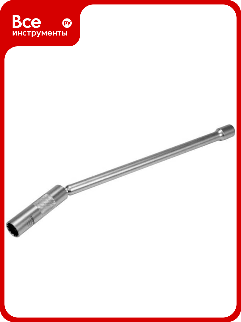 Сервисный свечной ключ YATO 3/8 14мм YT-08163 371308163 092 1, с удлинителем