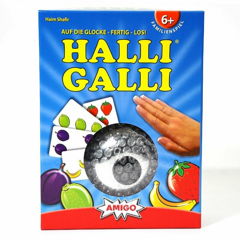 Карточная игра для распознавания образов "Халли-Галли" Halli Galli