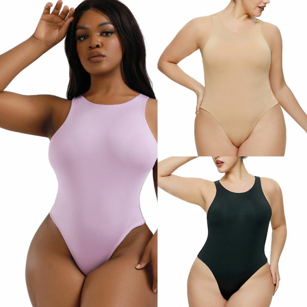 Сексуальное женское приталенное платье без рукавов большого размера, цельнокроеное-оранжевый-XXL