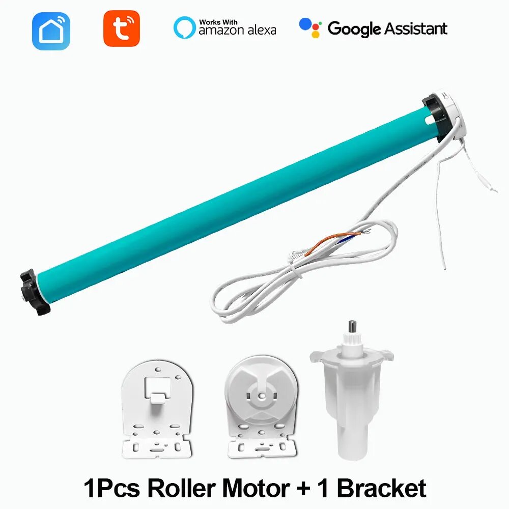 Умные рулонные шторы ZUIDID WiFi One Motor 1 Bracket, Zigbee