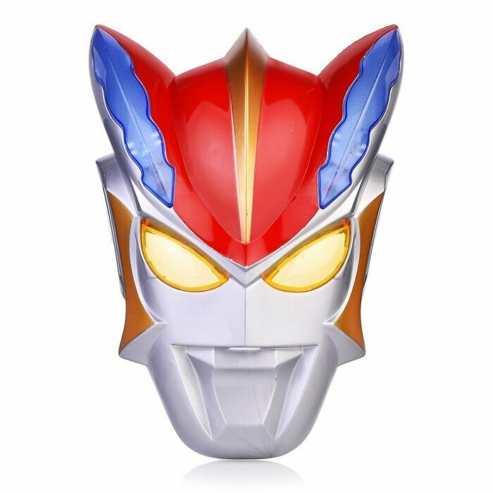 Карнавальная маска Oubaoloon "Superman-2", пластик, свет, в пакете