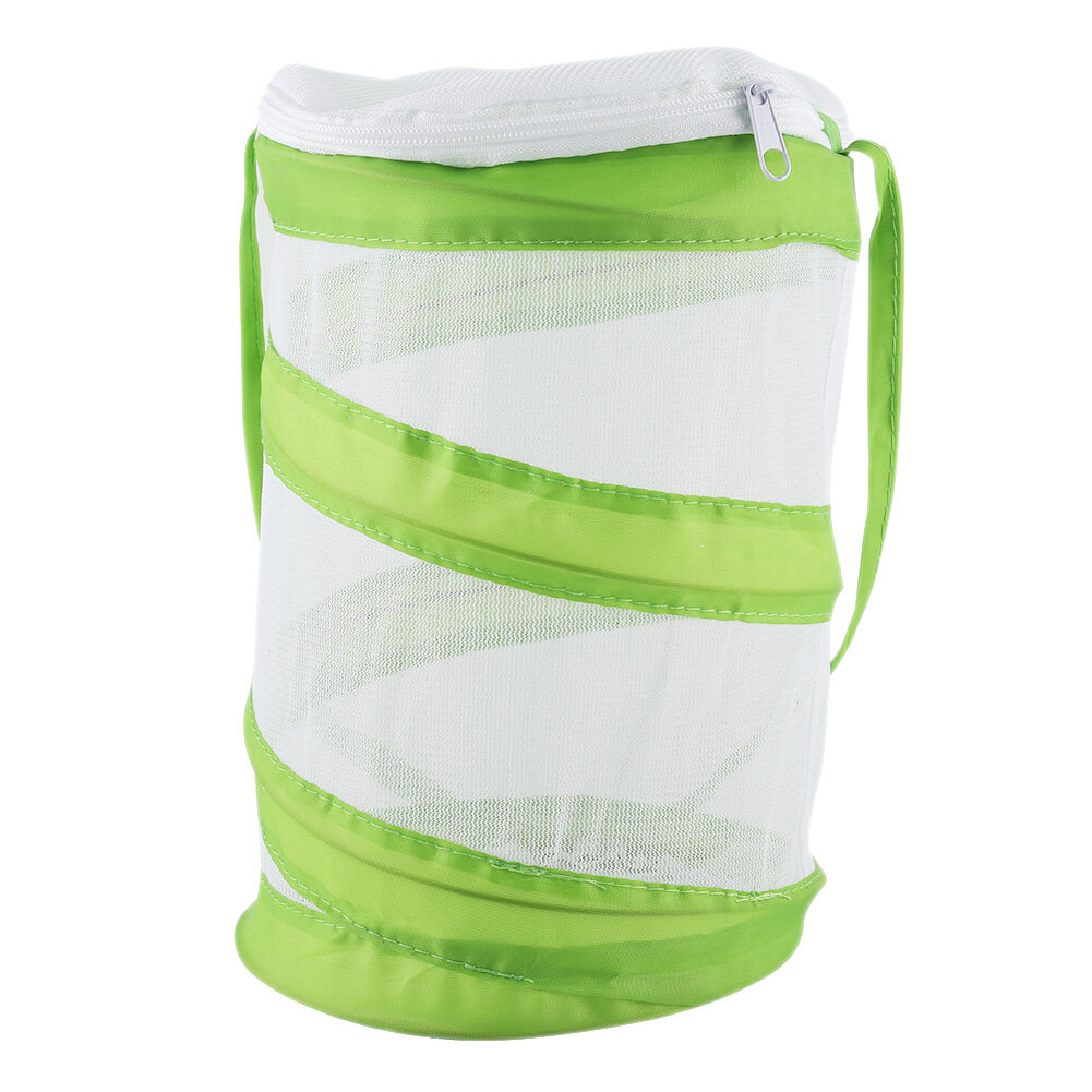 Мини складной переносной домик для бабочек, вентилируемая клетка для разведения, прочная среда обитания насекомых, садовый террариум для бабочек