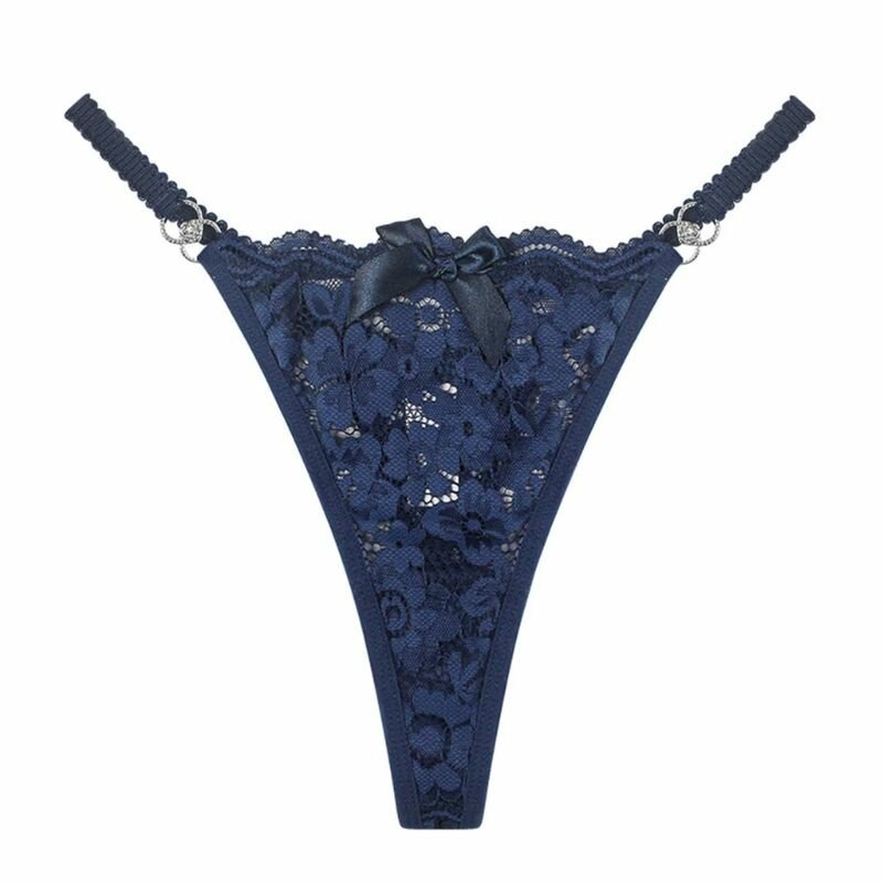Женские стринги с бантом