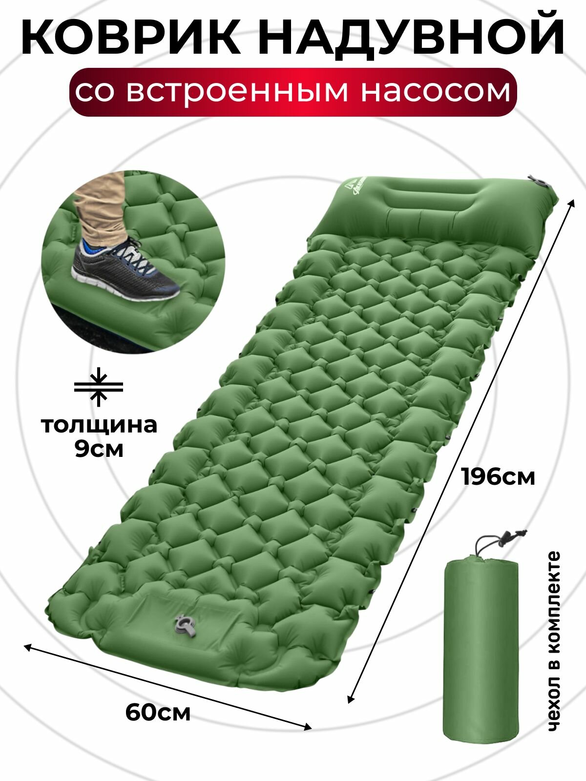 Самонадувающийся коврик
