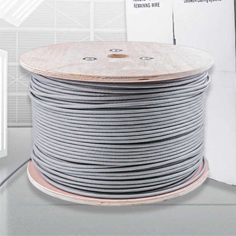 Сетевой кабель RJ45 Cat6A 10G SFTP с двойным экранированием, многожильный провод, витая пара CAT 6A R J45, патч-корд Ethernet LAN