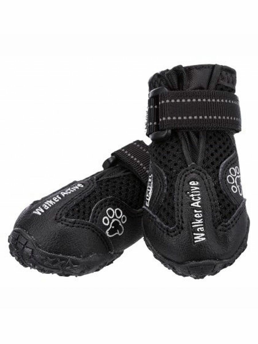 Trixie19466 Ботинки для собак Walker Active, L-XL, 2 шт.