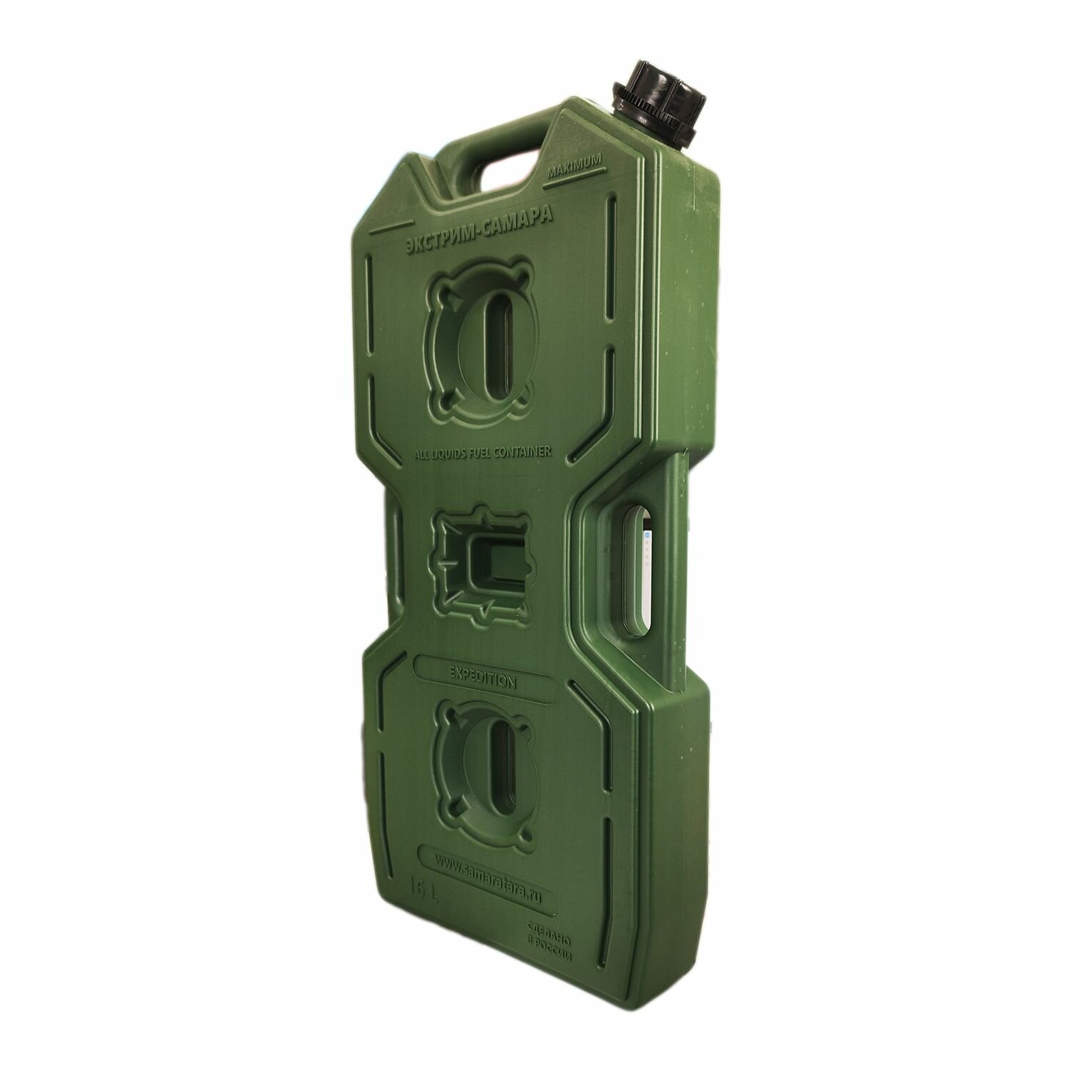 Канистра "Экстрим-Самара" 16 л с насадкой (хаки)