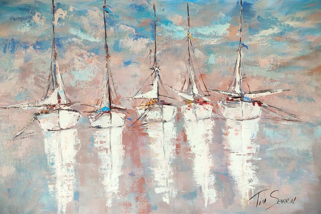 Картина маслом на холсте. 120/80 см. Авторская, ручная работа. Художник Tim Severin.