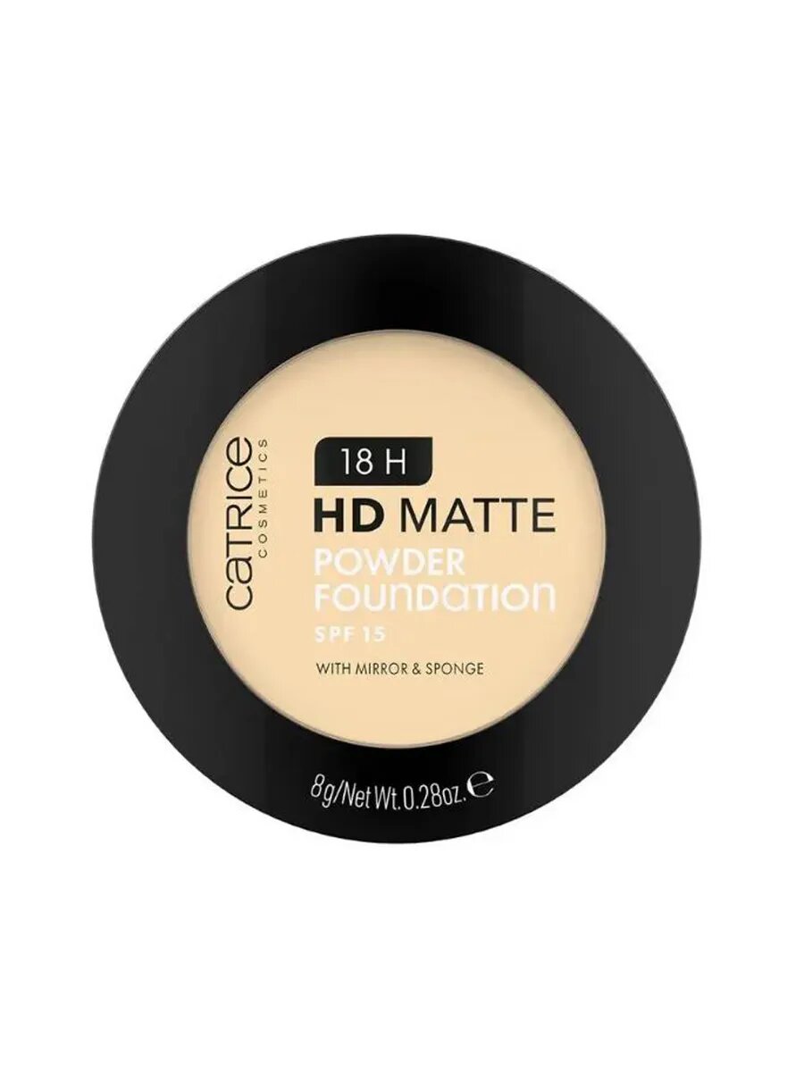 Catrice Пудровая тональная основа 18H HD Matte Powder Foundation тон 010W