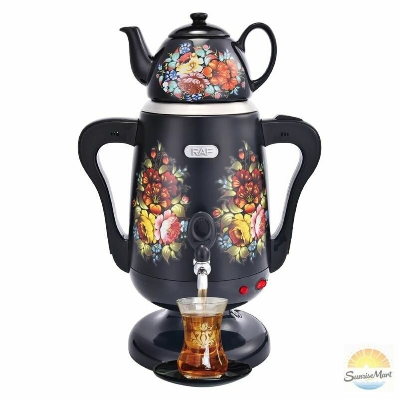 Электрический самовар PP-KC00711-250328A-25-7708, черный