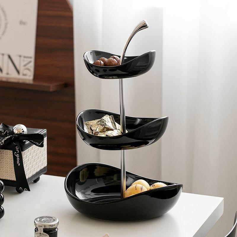 Керамическая тарелка для фруктов в форме сердца стильный и практичный аксессуар для сервировки