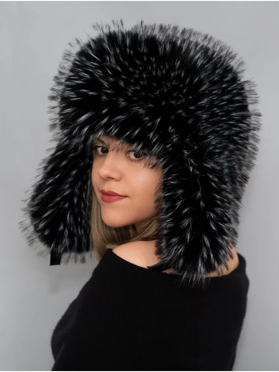 Шапка-ушанка для женщин