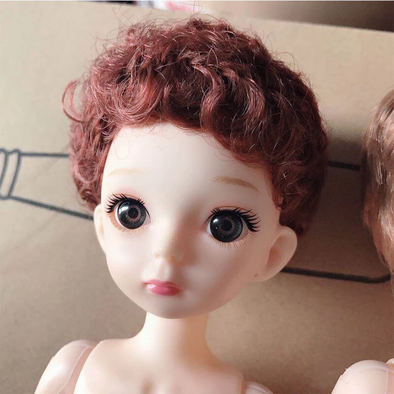 BJD кукла мальчик 30 см Шоколад