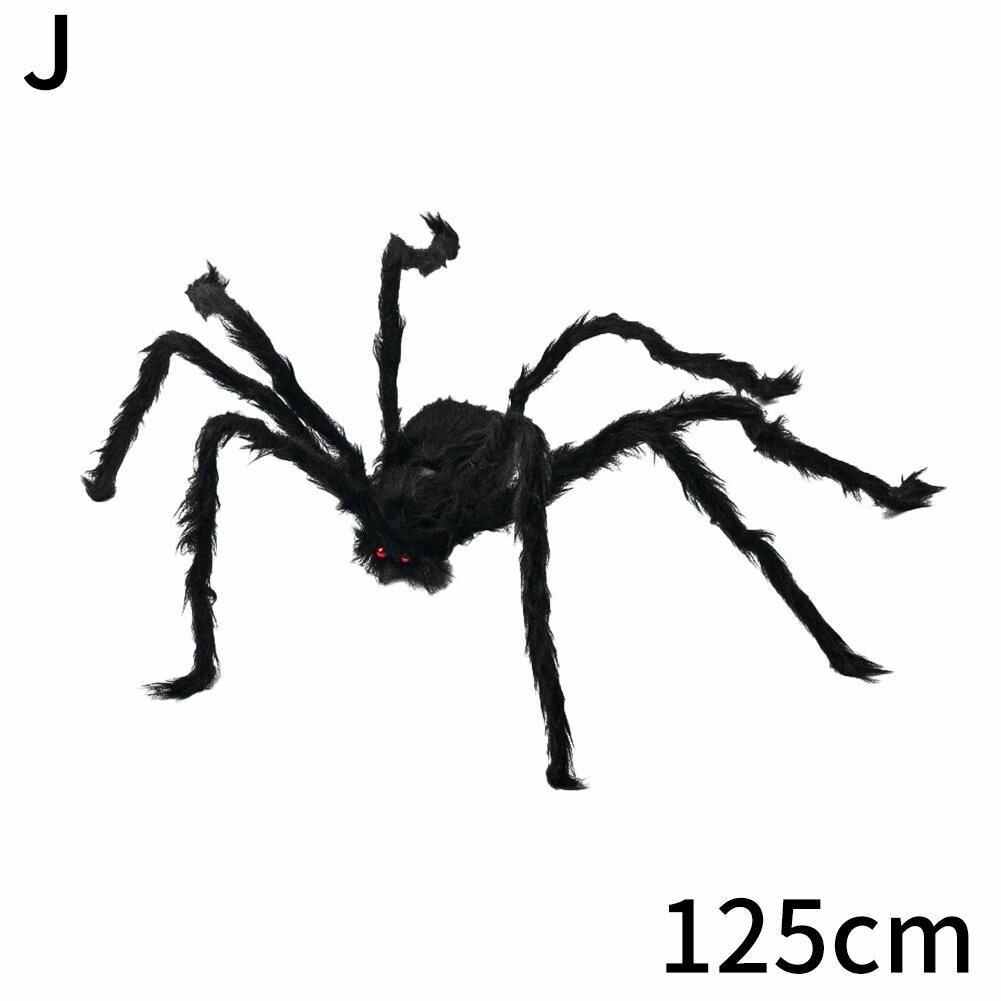 Имитированная модель паука, реалистичная пластиковая детская развивающая игрушка на Хэллоуин