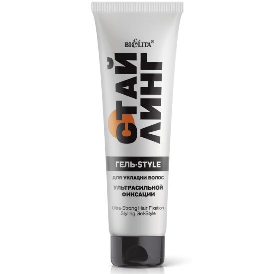 Гель-STYLE для укладки волос Белита ультрасильной фиксации, 100 мл