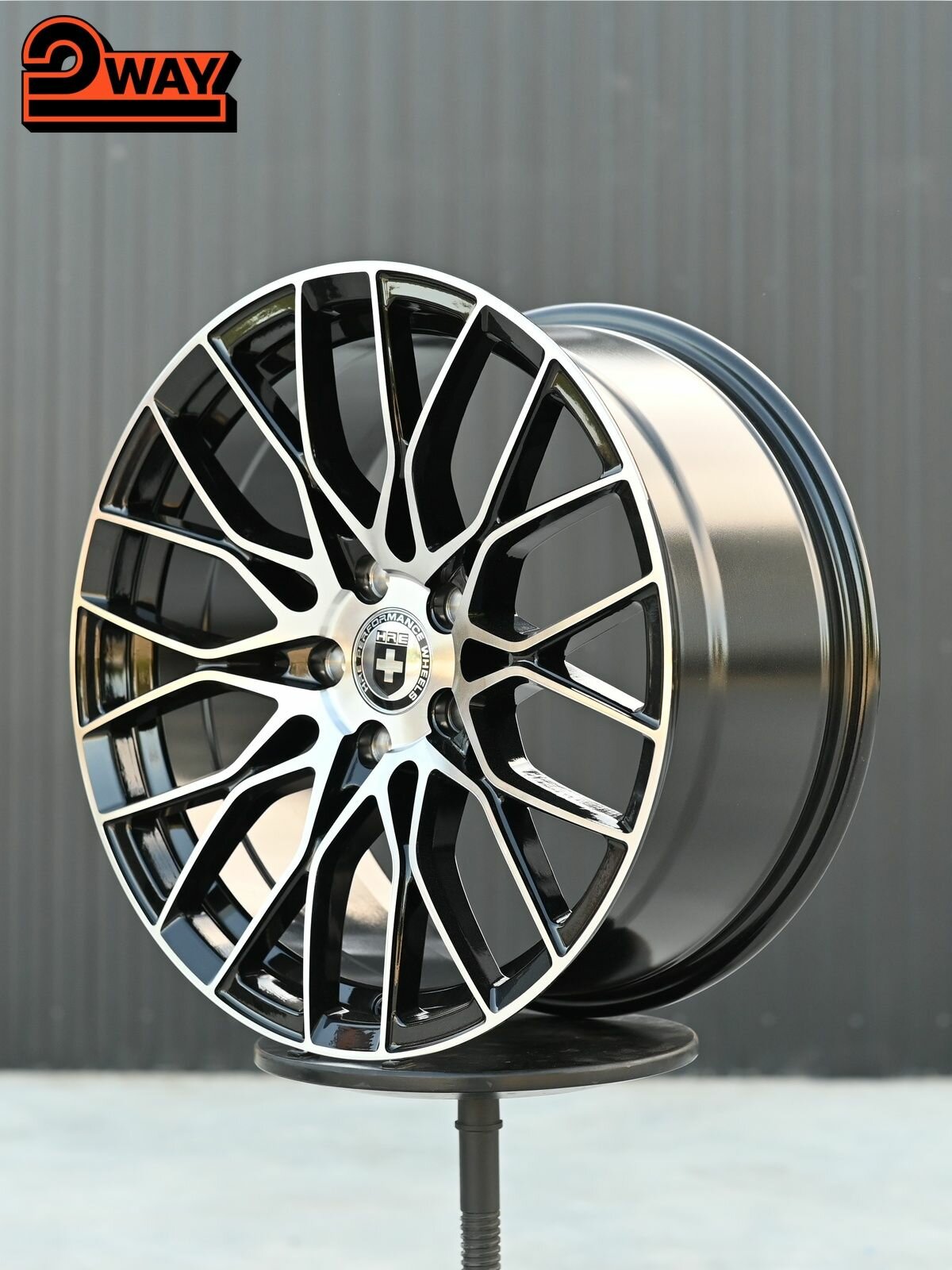 Диск Taigiro HRE E235, R18, ET38, 8.5J, легкий сплав, черный