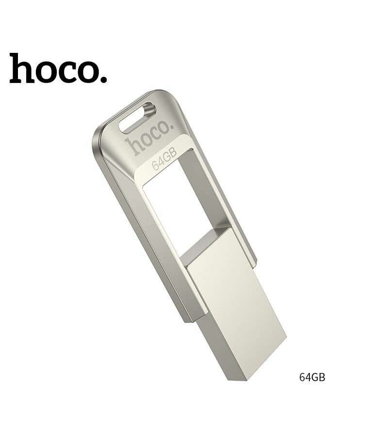 USB 3.0 Флеш-накопитель HOCO UD16 64 ГБ, бежевый