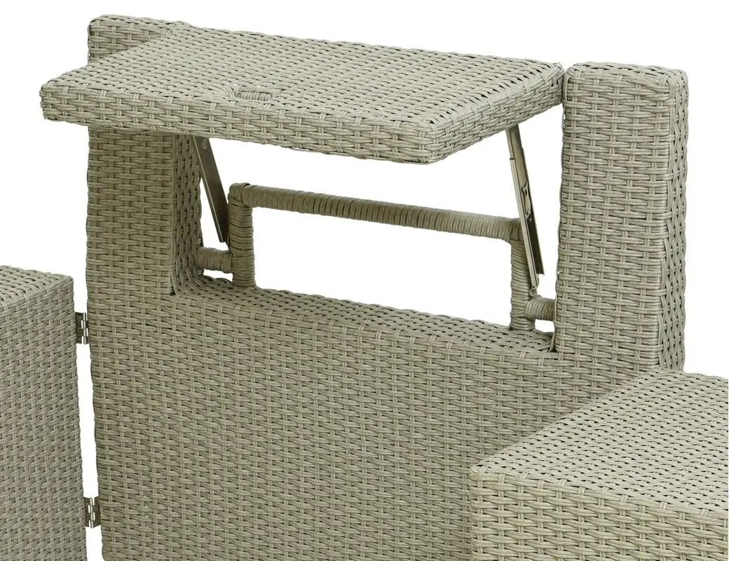 Мебель для балкона и лоджии "Уголок для двоих", искусственный ротанг, Kaemingk