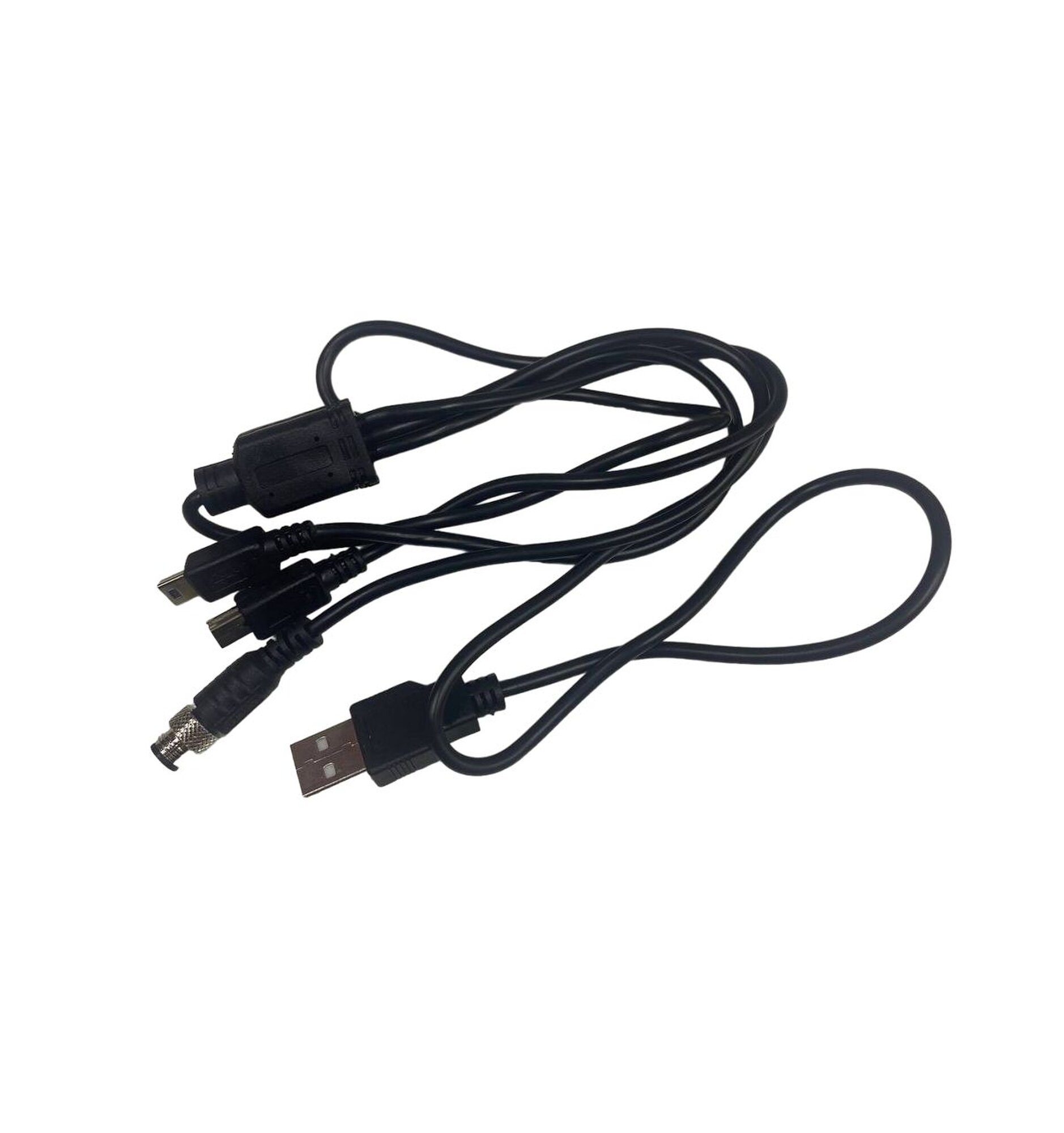 Кабель для зарядки XP Deus 2 от 1 USB на 2 mini USB и 1 для блока управления "Горыныч"