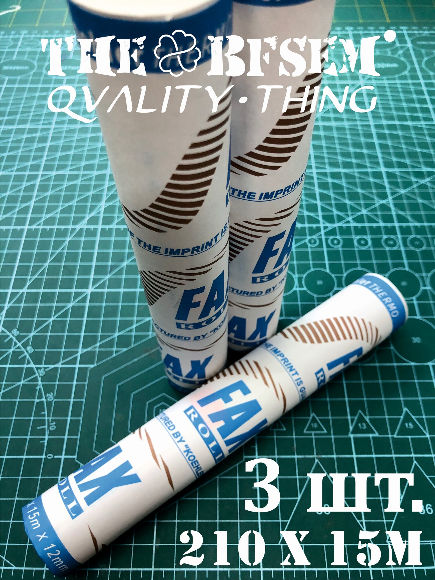 KOEHLER термобумага для факса 210 х 15 х 12-3 шт.