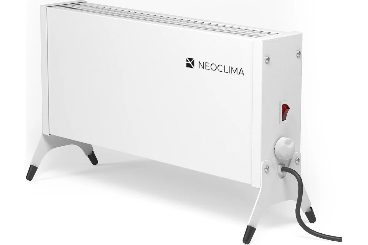 Электроконвектор NeoClima Nano 2000W 2.0 квт (настенное и напольное крепление)