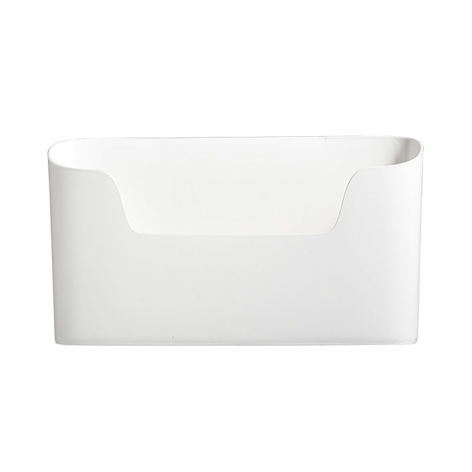 Настенный контейнер для хранения с самоклеящимся креплением, пластиковый контейнер для организации пространства под раковиной в ванной комнате и на кухне