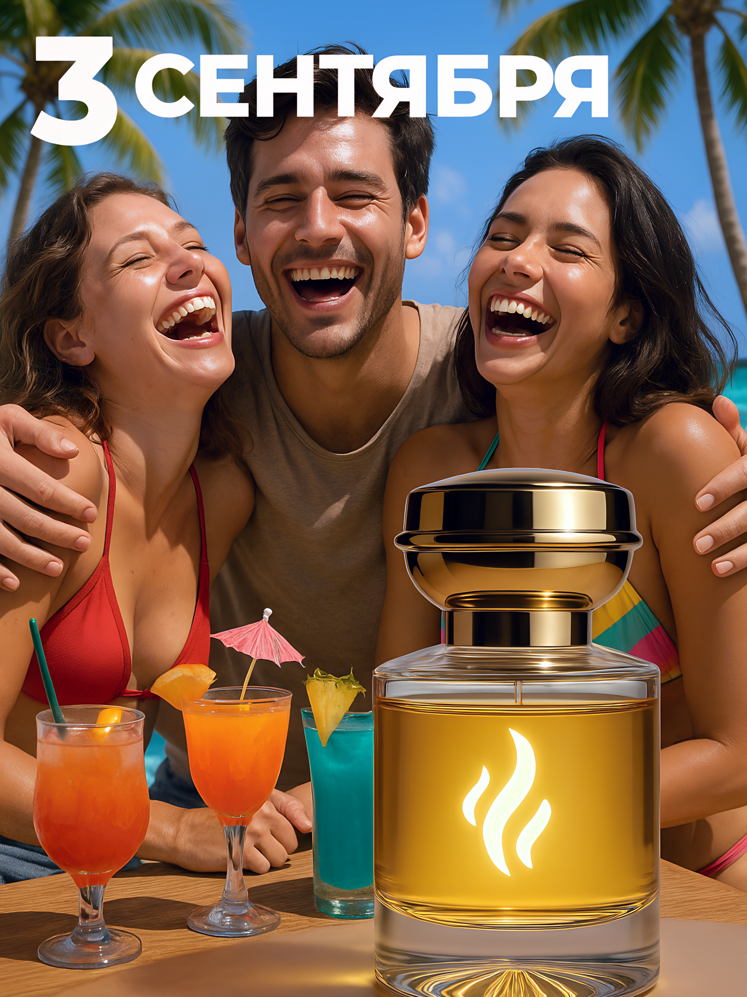 AromaKo Арт-парфюм "3-е Сентября", восточные пряные, унисекс, 30 мл