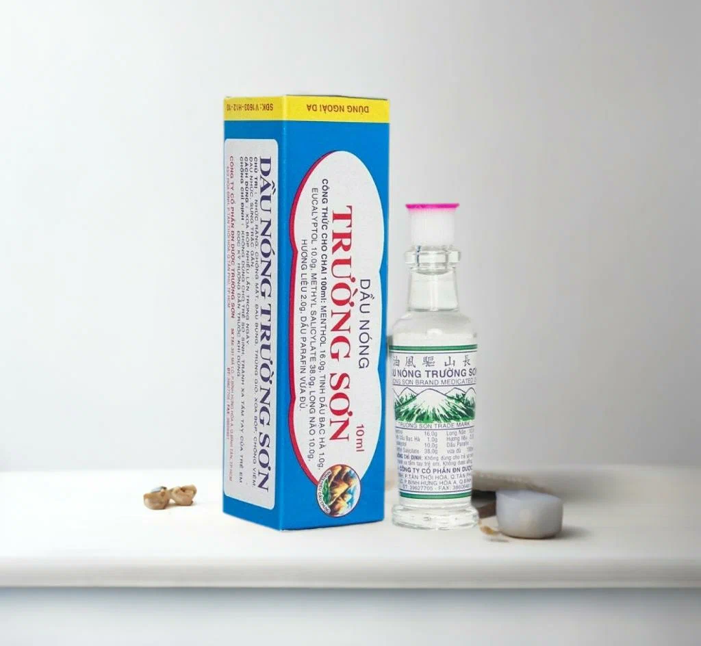 Согревающая смесь масел "Truong Son", для тела, для расслабления, 10мл