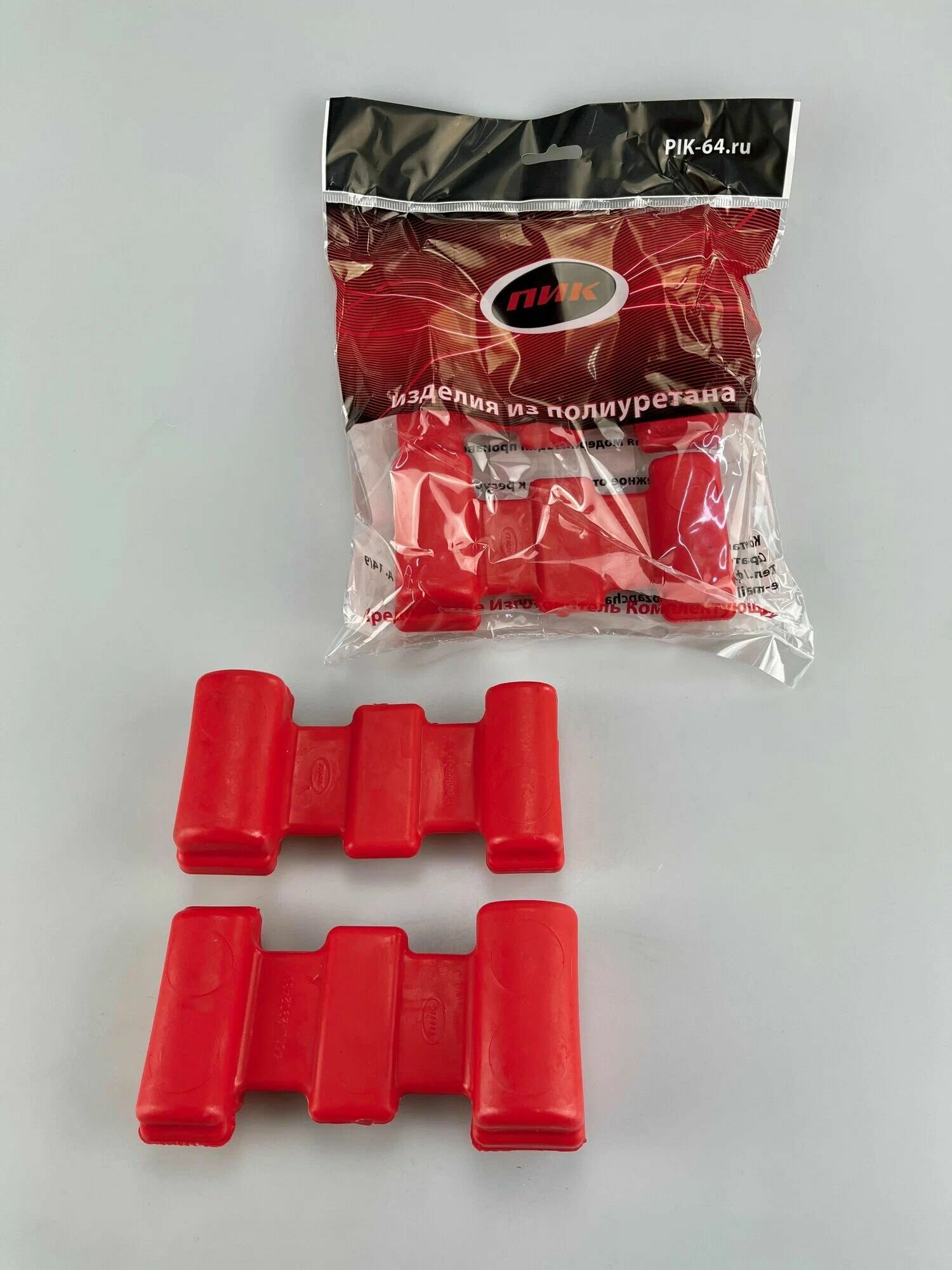 ПИК Подушка рессоры УАЗ 451, 451Д, 452, 2206, 3303, 3741, 3962, полиуретан (в компл 2 шт)