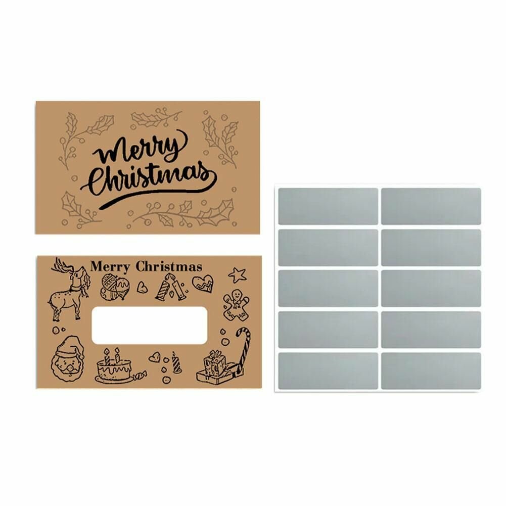 Рождественские лотерейные билеты