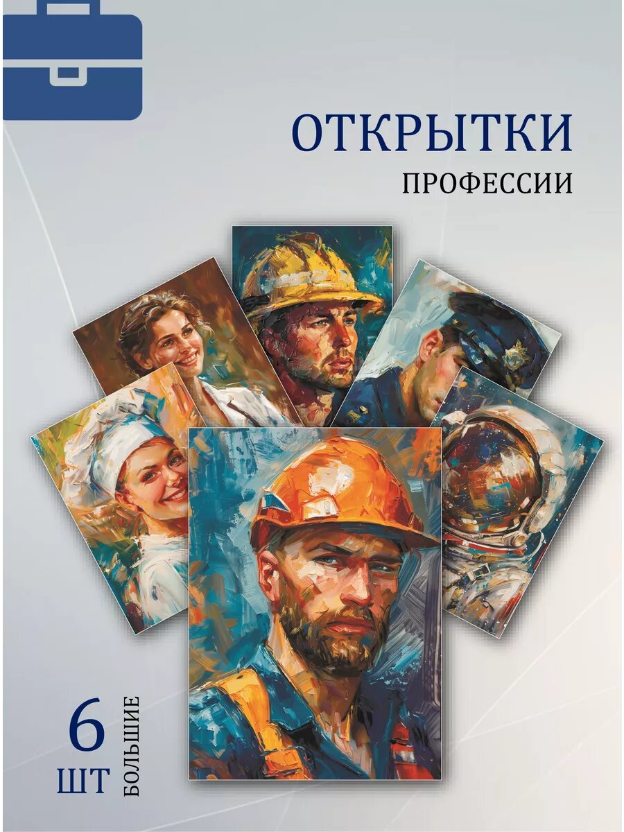 А6 Открытки профессии, специальности Самые лучшие большие открытки формата А6 в нашем мгазине Обнимай словами