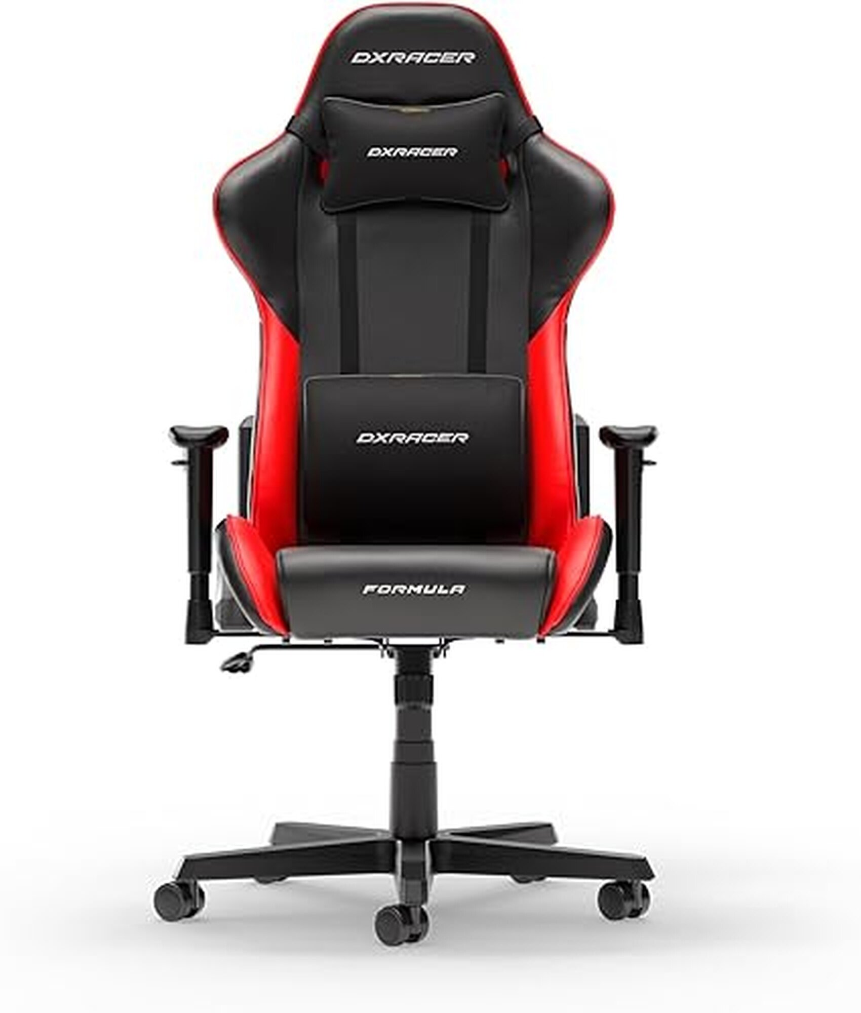 Компьютерное кресло - DxRacer FORMULA L из ПВХ-кожи, черный/красный, FORMULA-L-D23-LTC-NR-X1