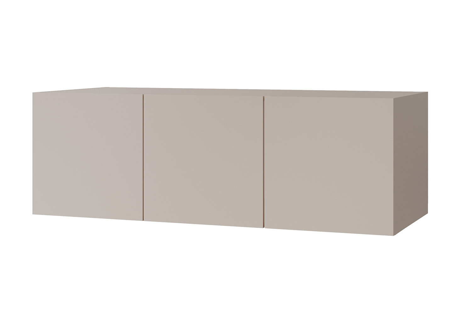 Антресоль 3-створчатая Hoff София 120х40х52 см, ЛДСП, цвет кашемир